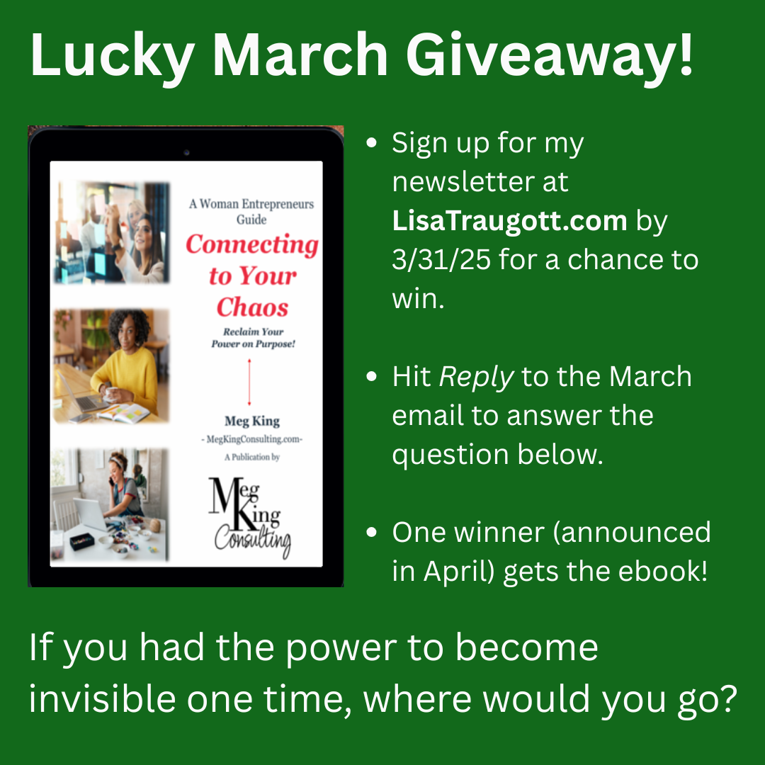 Feeling Overwhelmed? This March Giveaway is For You! - Author Lisa ...