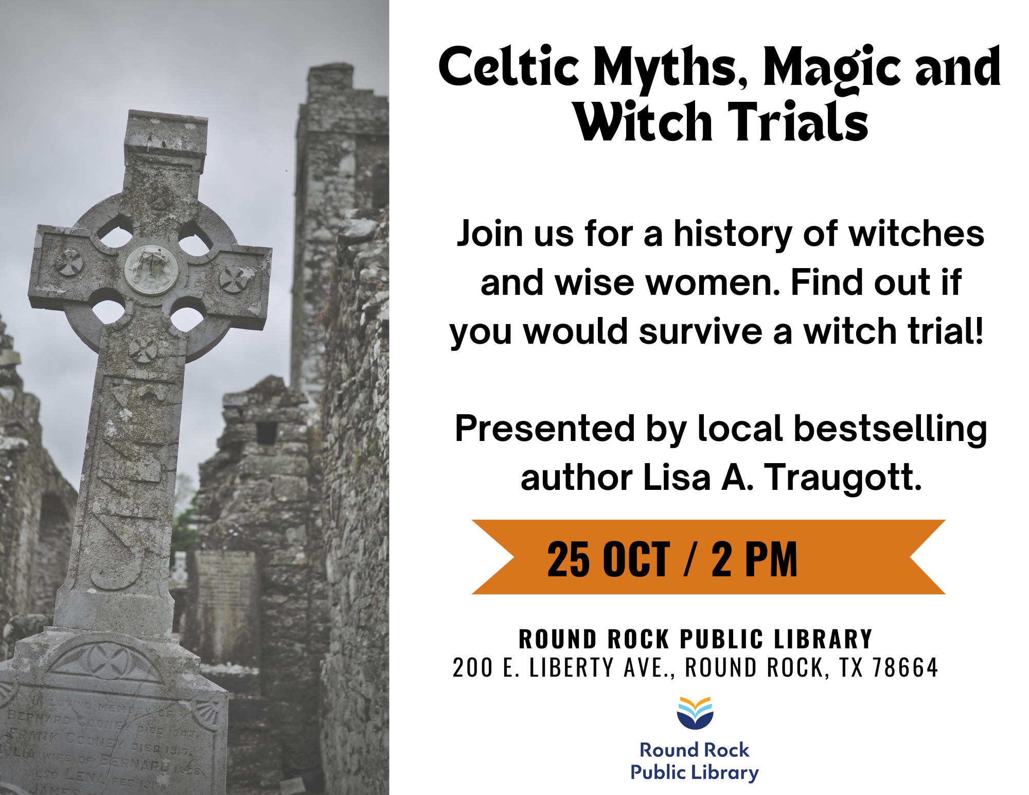 Celtic Myths, Magic and Witch Trials - Author Lisa Traugott ...